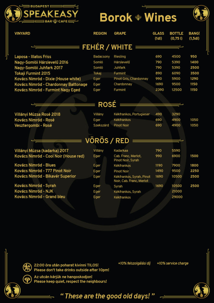 Speakeasy Bar & Cafe Identity Development. Artamax Budapest ...