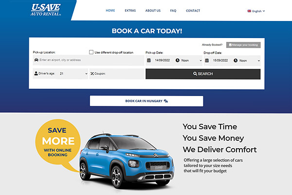 U-Save Website Design & Development. Artamax Budapest: Professional ...